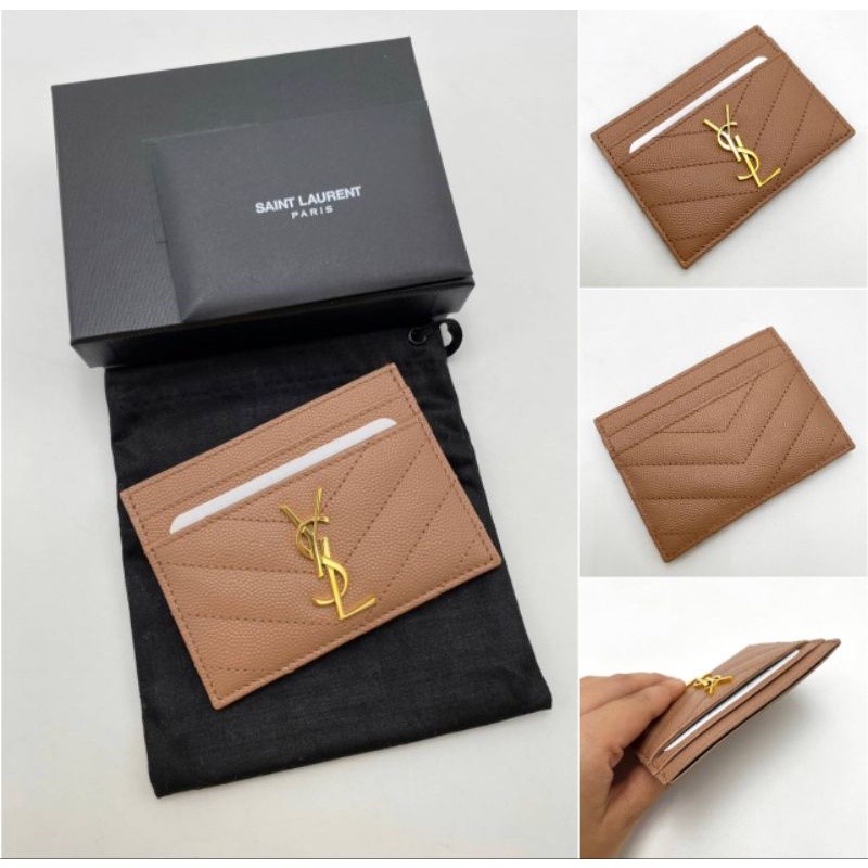 กระเป๋าNEW YSL CARD ใส่บัตร #ที่ใส่บัตร #YSLรอเช็คสต๊อกก่อน udid ...