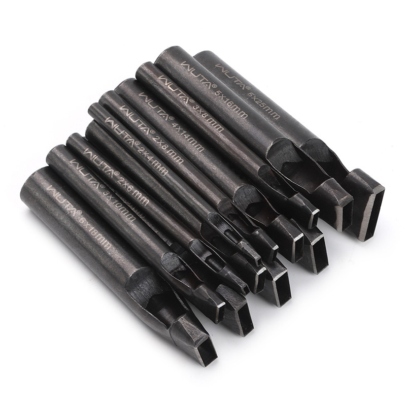 WUTA เครื่องเจาะหนังแบบกลวง เครื่องเจาะรูรูปสี่เหลี่ยมผืนผ้า สําหรับ ...