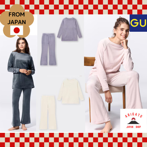 GU Meringue Feel Lounge Set [ส่งตรงจากประเทศญี่ปุ่น ของแท้ 100% ...