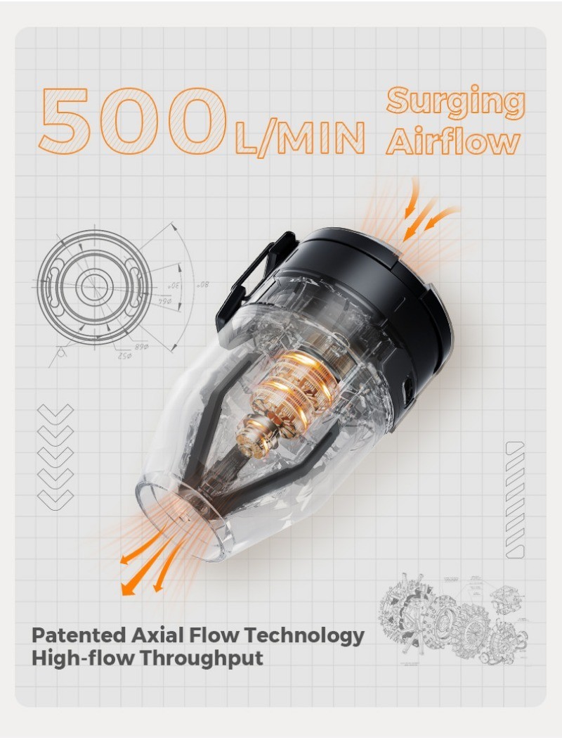 Flextail MAX PUMP 3 Fishtail ไร้สายแบบพกพาโซฟา Air Cushion Air PUMP ...