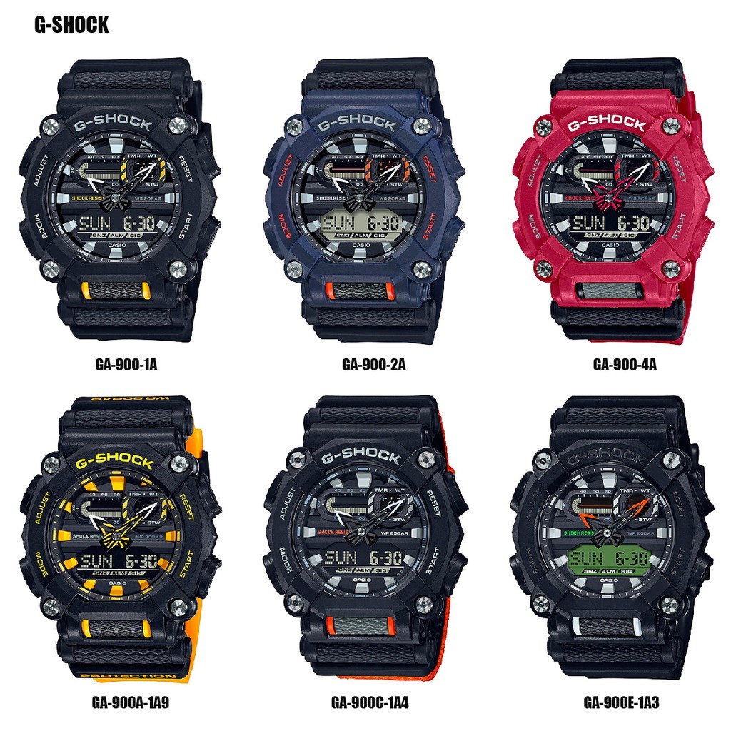 New!! Casio G-shock GA-900 series GA-900A GA-900A-1A9 GA-900C-1A4 GA ...