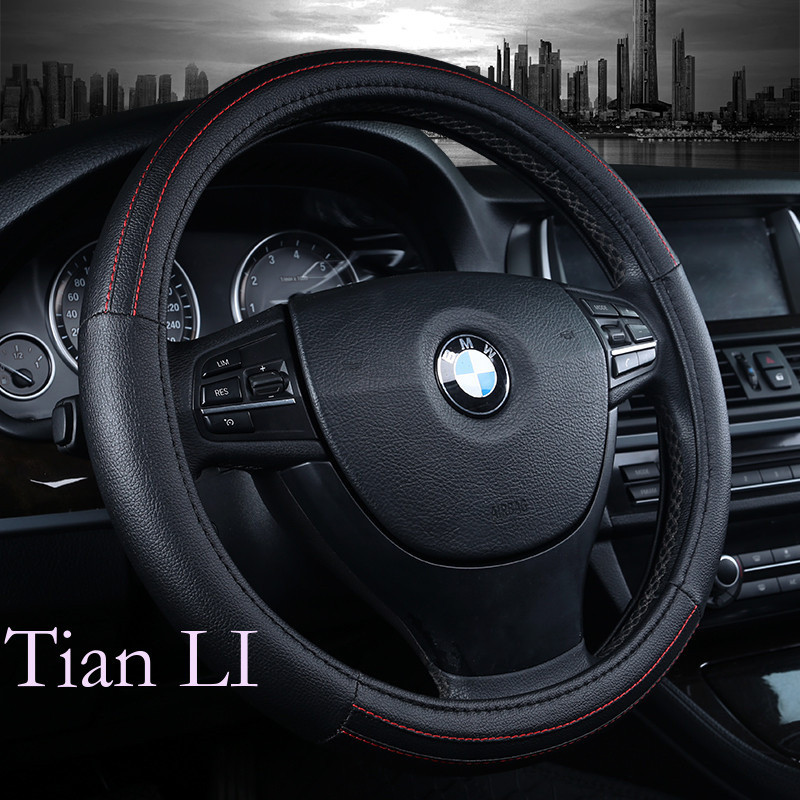 หนังสปอร์ต UV ทน 38 ซม.พวงมาลัยรถเฉพาะรุ่นรถ Nissan Mazda Chr W211 BMW ...