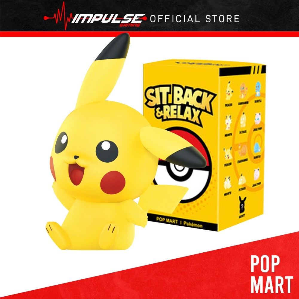 ในสต็อก POP MART - ซีรีส์ Pokemon Sit Back & Relax [กล่อง / เคสเต็ม ...