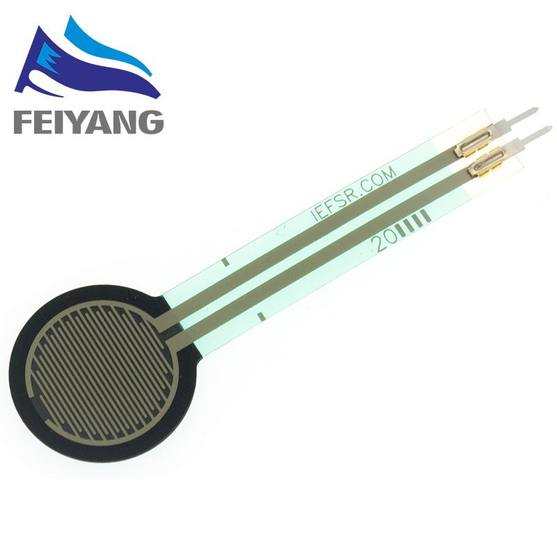 ในสต็อก FSR402 Pressure Force Sensor FSR 402 Sensitive Resistor 100g ...