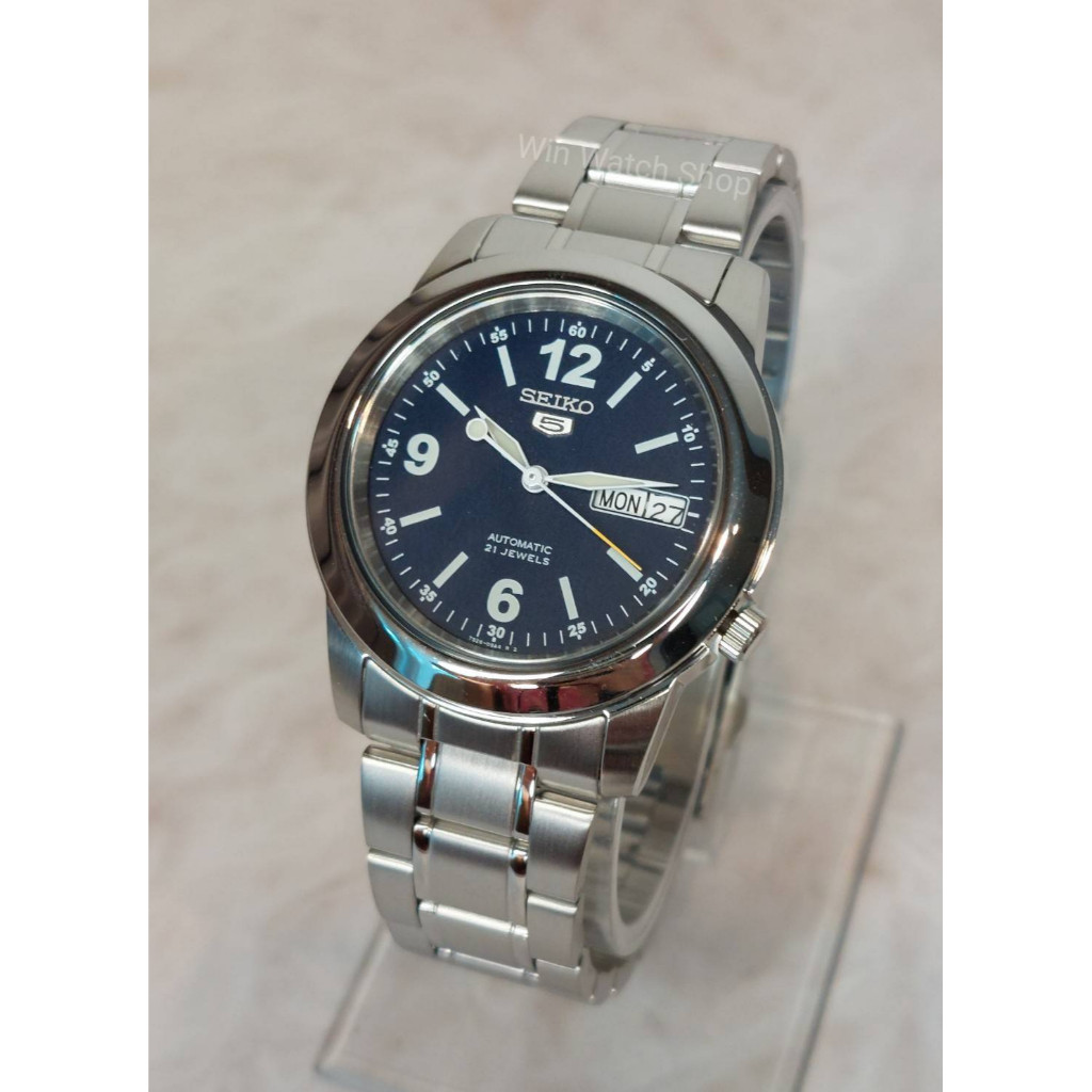 SEIKO 5 Automatic รุ่น SNKE61K1 นาฬิกาข้อมือผู้ชายสายแสตนเลส สีเงิน ...