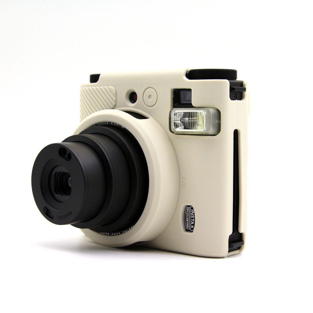 เหมาะสําหรับกระเป๋ากล้อง Fuji Polaroid Mini99 Mini99 ฝาครอบซิลิโคนซองหนัง Mini99 เคสป้องกัน ...
