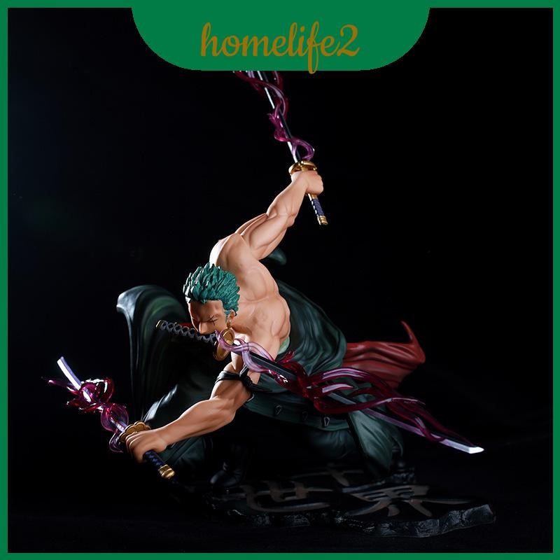 One Piece ที่น่าทึ่ง Zoro Pvc Figure Battle Edition การแสดงชิ้นอนิเมะ ...