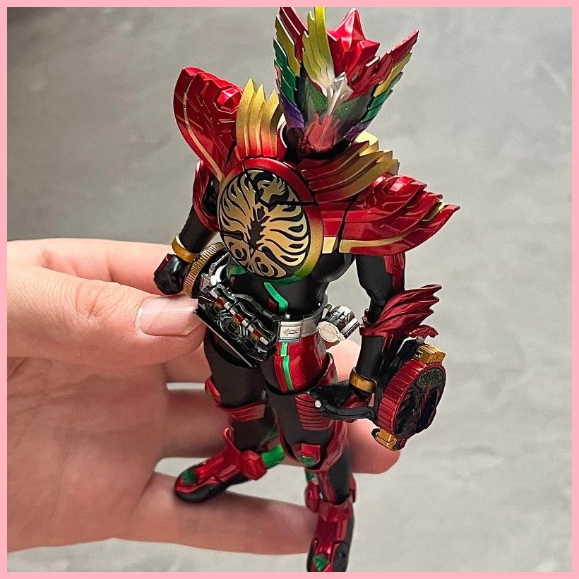 รุ่น Hand-Made SHF Kamen Rider Oz Everbird แกะสลักกระดูกจริง Hand-Made ...