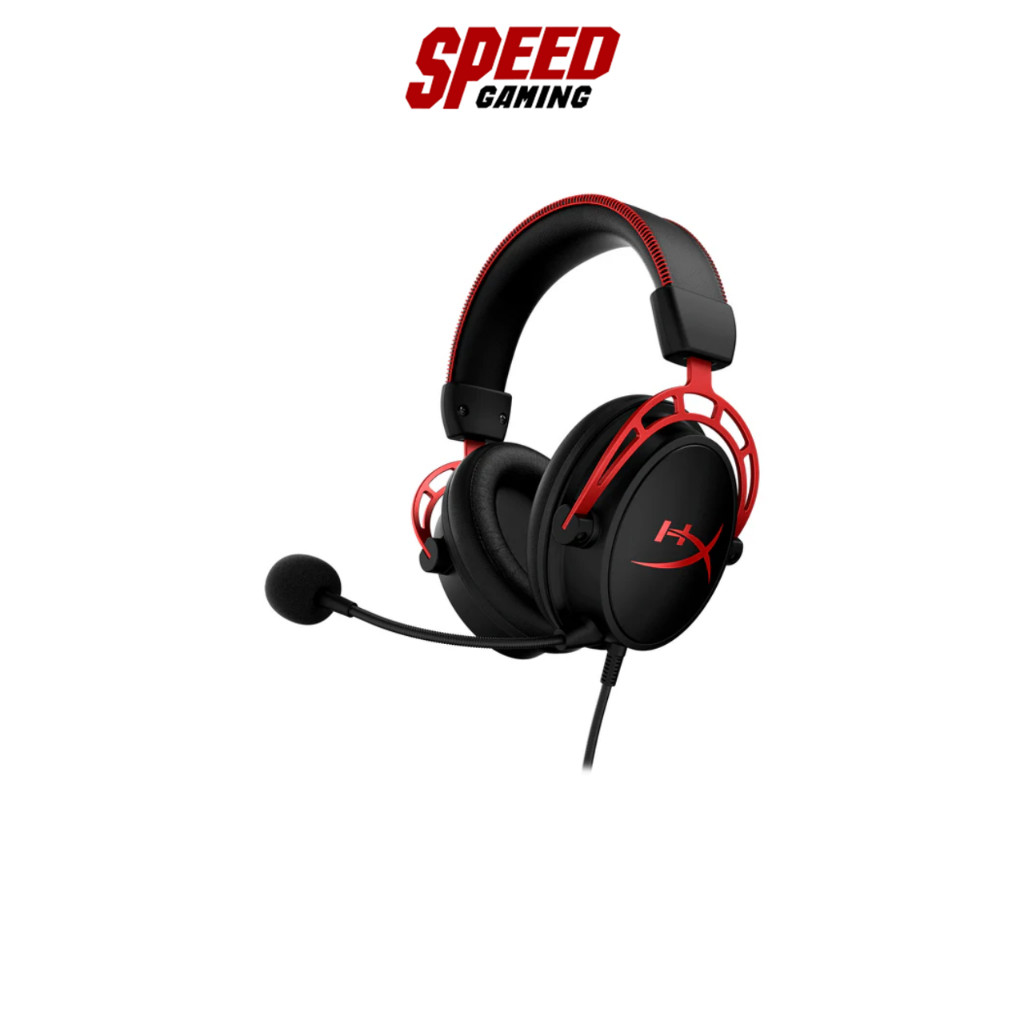 HYPERX Cloud Alpha / Red / Jack 3.5 MM / Gaming Headset (หูฟังเกมมิ่ง ...