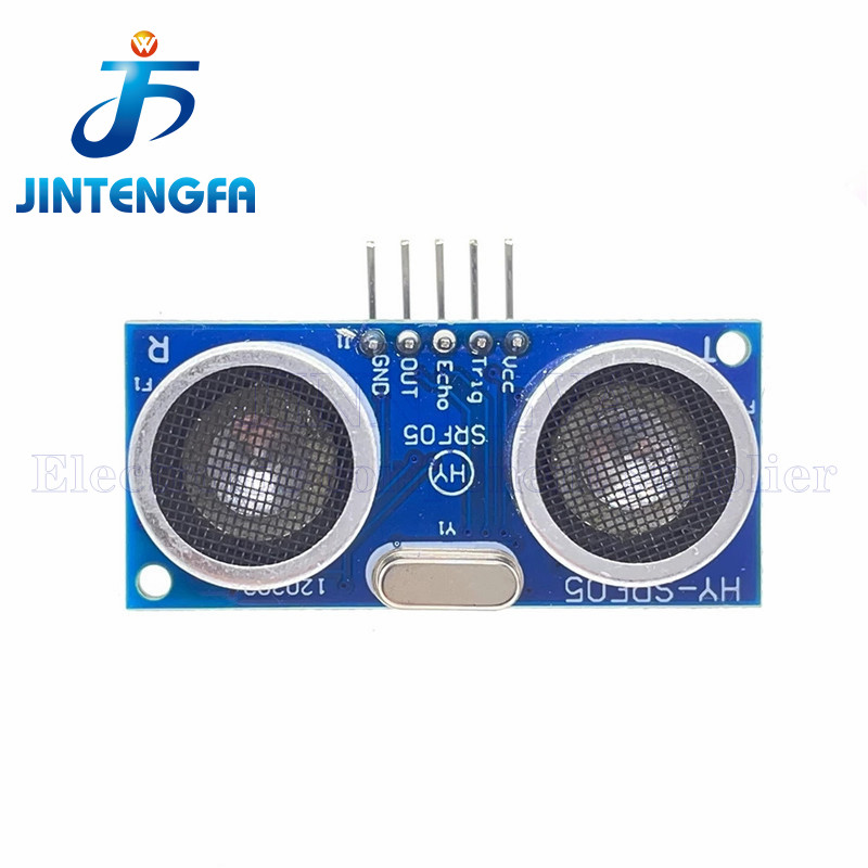 HY-SRF05 SRF05 โมดูลเซ็นเซอร์ระยะทางอัลตราโซนิก 5Pin DC 5V สําหรับ ...