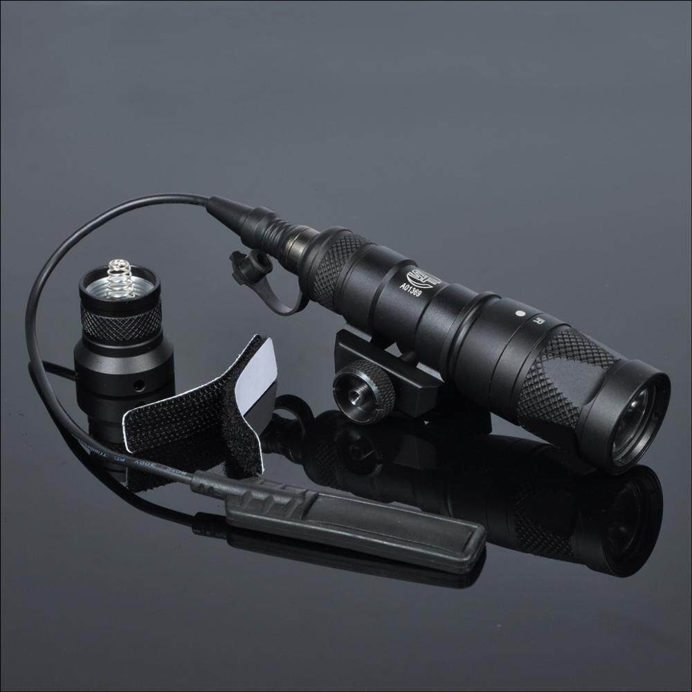M300W Surefir 400 Lumens เอาต์พุตคงที่ Strobe รีโมทคอนโทรลสวิทช์ไฟฉาย ...