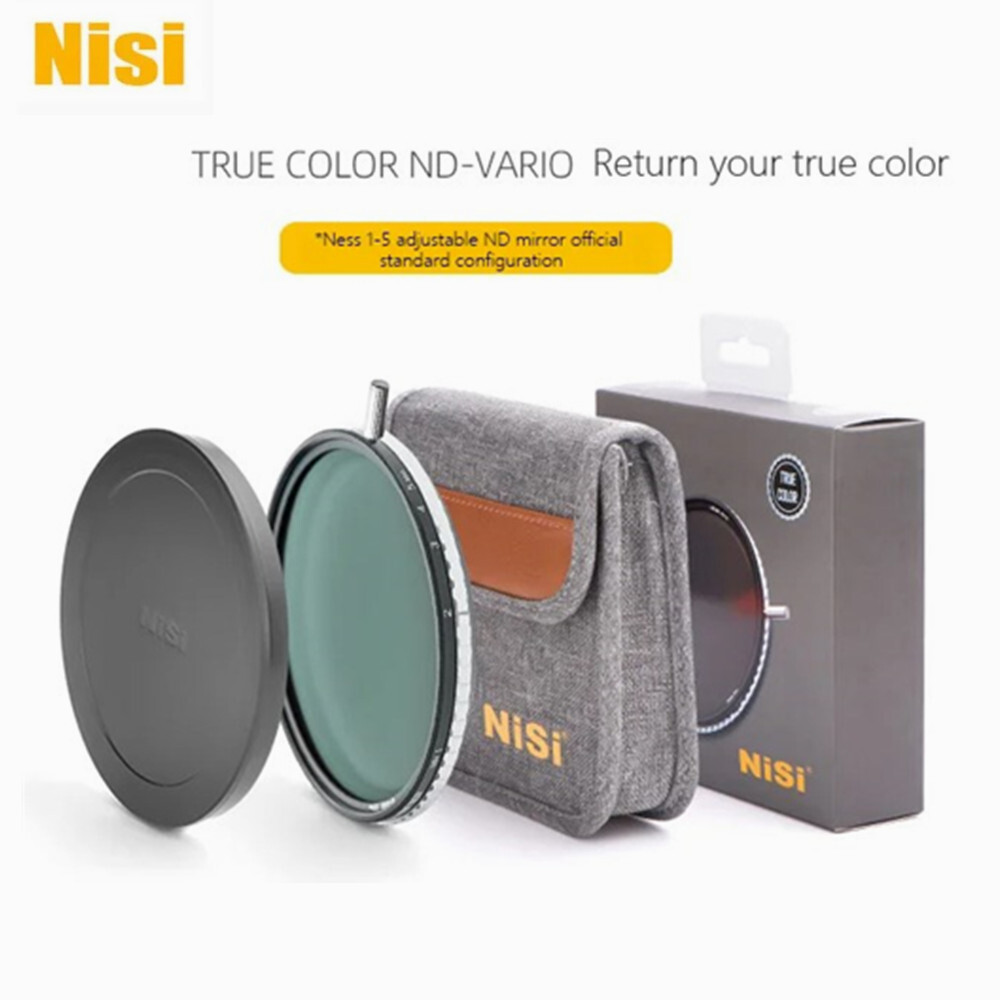 Nisi True Color ND-VARIO 1-5Stops Filter 40.5 43 46 49 52 58 67 72 77 ...
