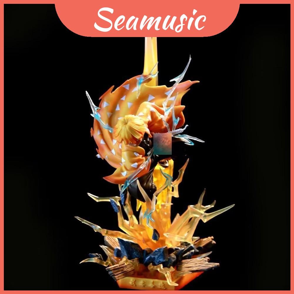 คุณภาพสูง Pvc Demon Slayer Zenitsu Agatsuma Lightning Flash รูปชนิด ...