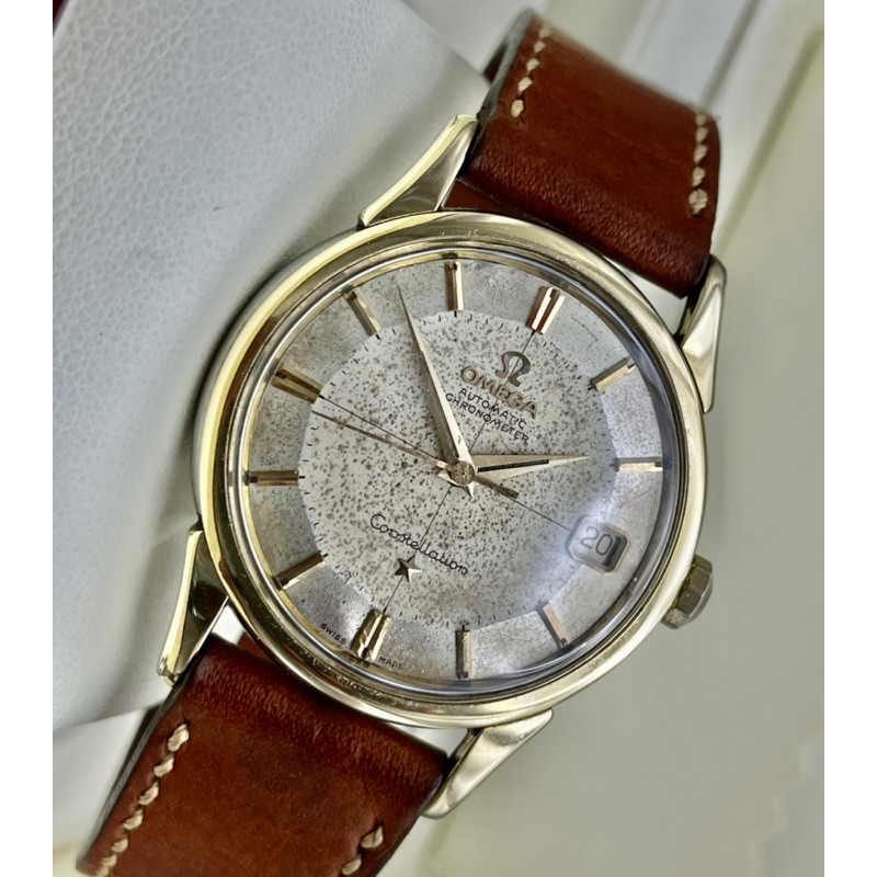 Vintage OMEGA 14393.61 Constellation Cal.561 12 Angle Automatic 14k ...