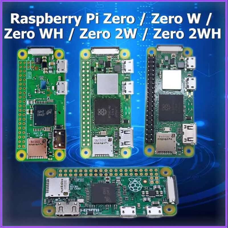 Raspberry Pi Zero 2W / Zero W / Zero WH บอร์ดเสริมพร้อม CPU 1GHz 512MB ...
