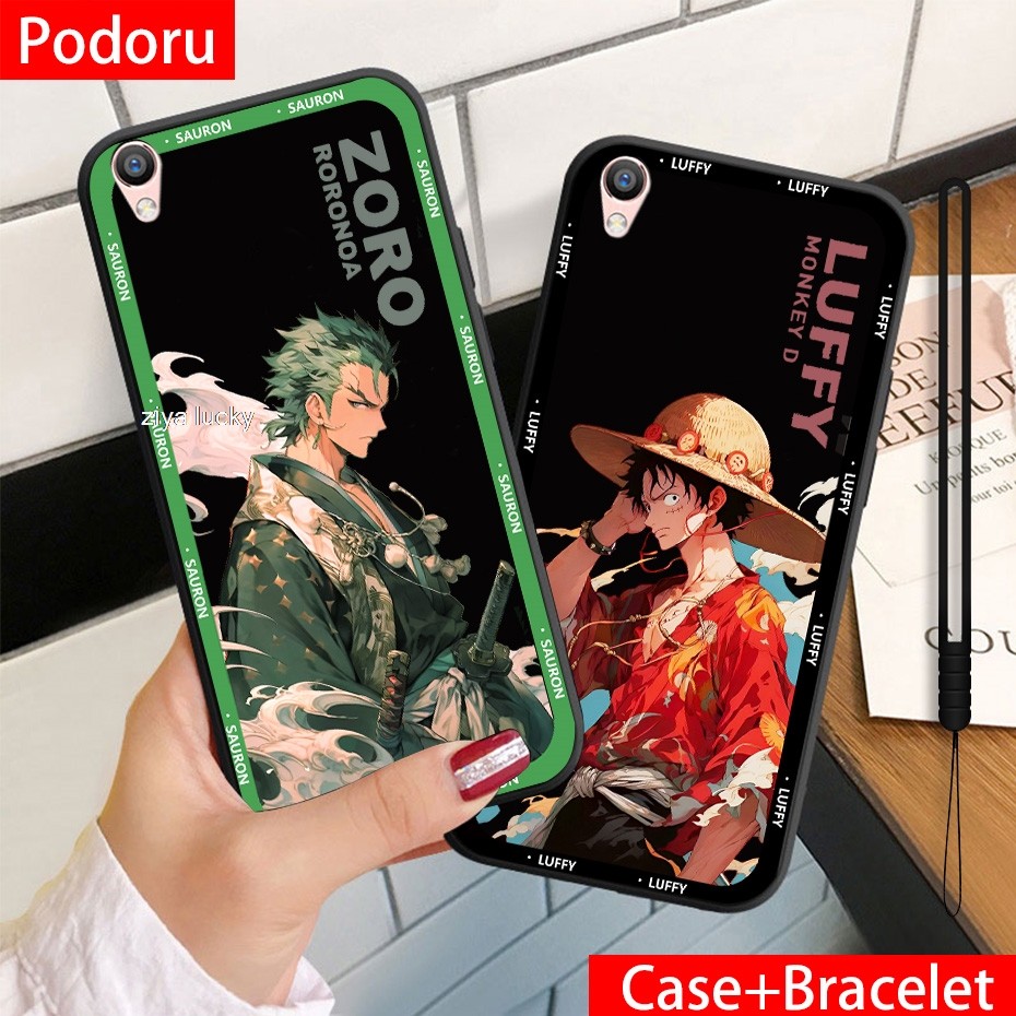 OPPO F1 Plus OPPO R9 OPPO R9m การ์ตูน One Piece เคสโทรศัพท์ป้องกัน TPU ...