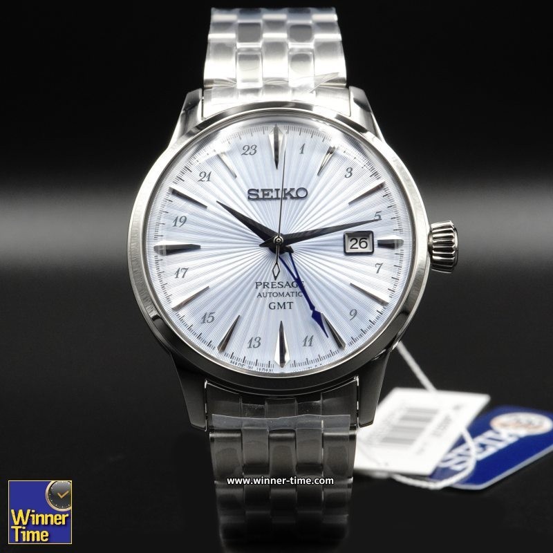 นาฬิกาข้อมือ SEIKO Presage Cocktail Time Automatic GMT รุ่น SSK037J1 ...