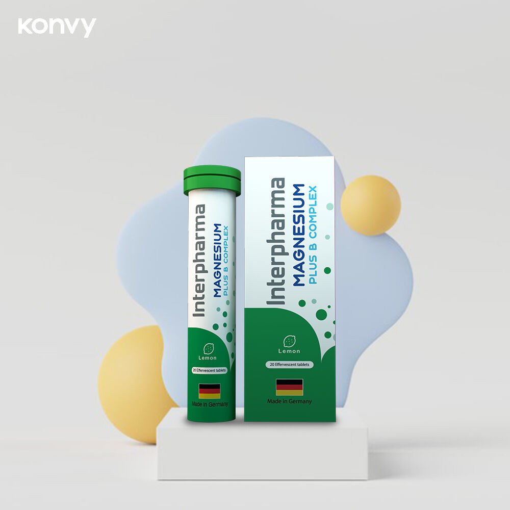 Interpharma อินเตอร์ฟาร์มา ผลิตภัณฑ์วิตามินรวมแบบเม็ดฟู่ 20 Tablets ...