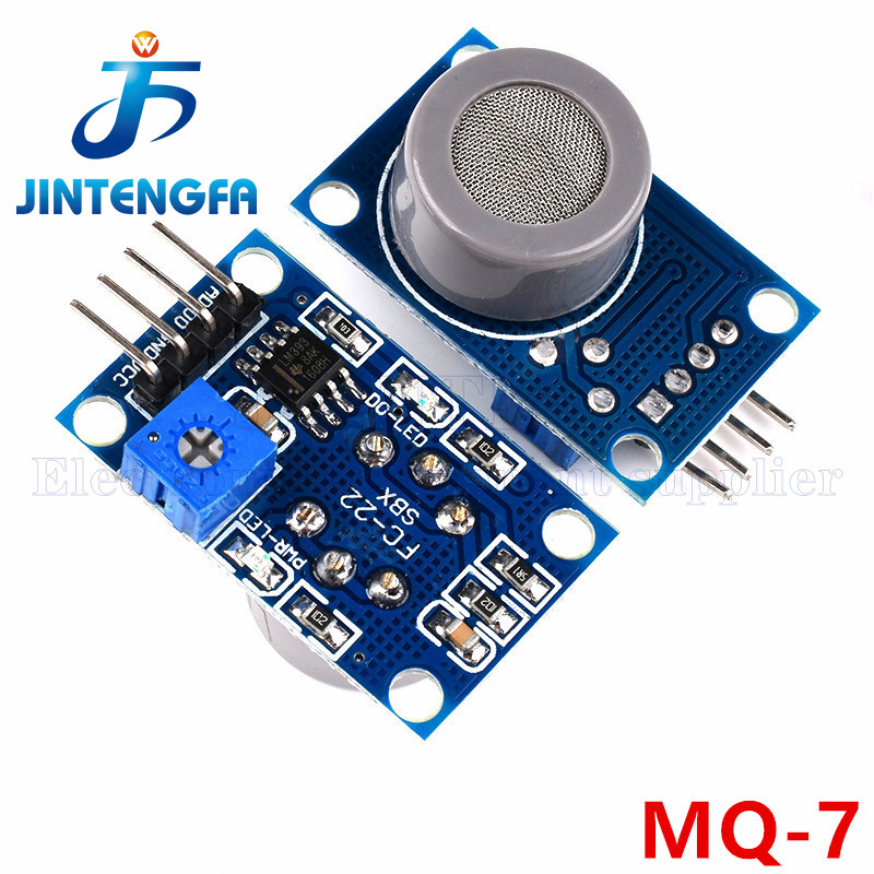 MQ7 MQ-7 โมดูลตรวจจับเซ็นเซอร์ปลุกก๊าซคาร์บอนมอนอกไซด์ CO สําหรับ Arduino ใหม่ | Shopee Thailand