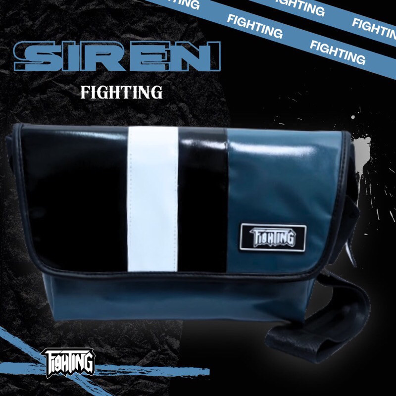 FIGHTING SIREN กระเป๋าผ้าใบ Handmade แม่เหล็ก 12 frty SFH | Shopee Thailand