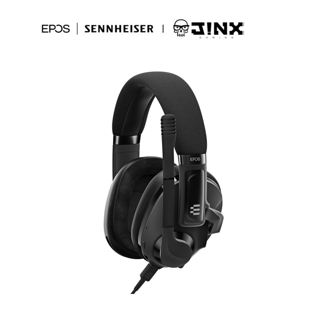 EPOS | Sennheiser หูฟังเกมมิ่ง รุ่น H3 Hybrid - Onyx Black ประกันศูนย์ 2 ปี | Shopee Thailand