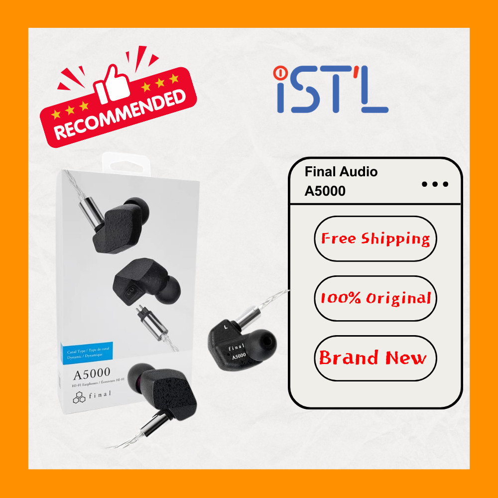 Final Audio A5000 In-Ear Headphones | Shopee Thailand
