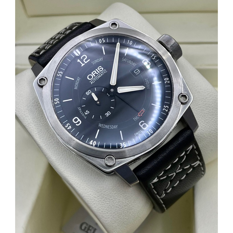 Oris BC4 Small Second Pointr Day Automatic Black Dial Ref.7617 นาฬิกามือสอง นาฬิกาข้อมือนาฬิกา ...