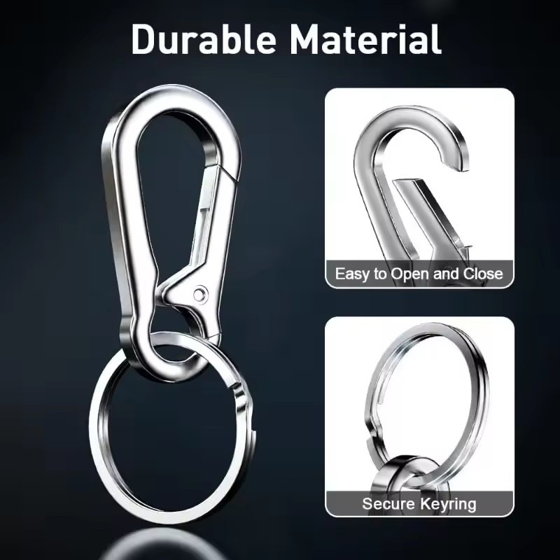 1/3/5 ชิ้น Gourd Buckle Carabiner พวงกุญแจ - เข็มขัดเอวคลิปพวงกุญแจ ...