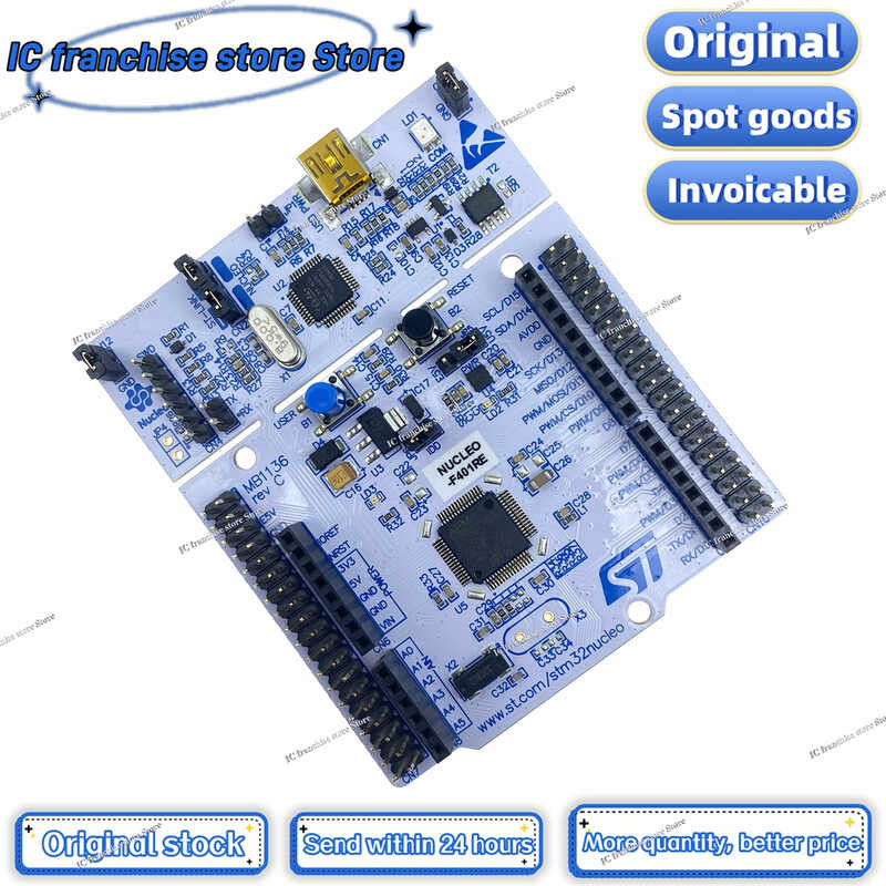 1 ชิ้น / LOT Nucleo-F401re Stm32 บอร์ดพัฒนา Nucleo-64 Stm32f401ret6 ...