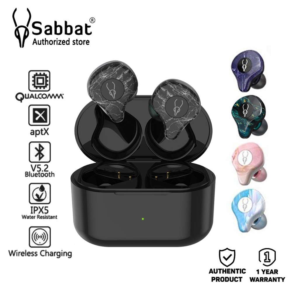 Sabbat E12 Ultra TWS HiFi Qualcomm หูฟังบลูทูธไร้สาย 5.2 แฮนด์ฟรี ออกแบบตามสรีรศาสตร์ | Shopee ...