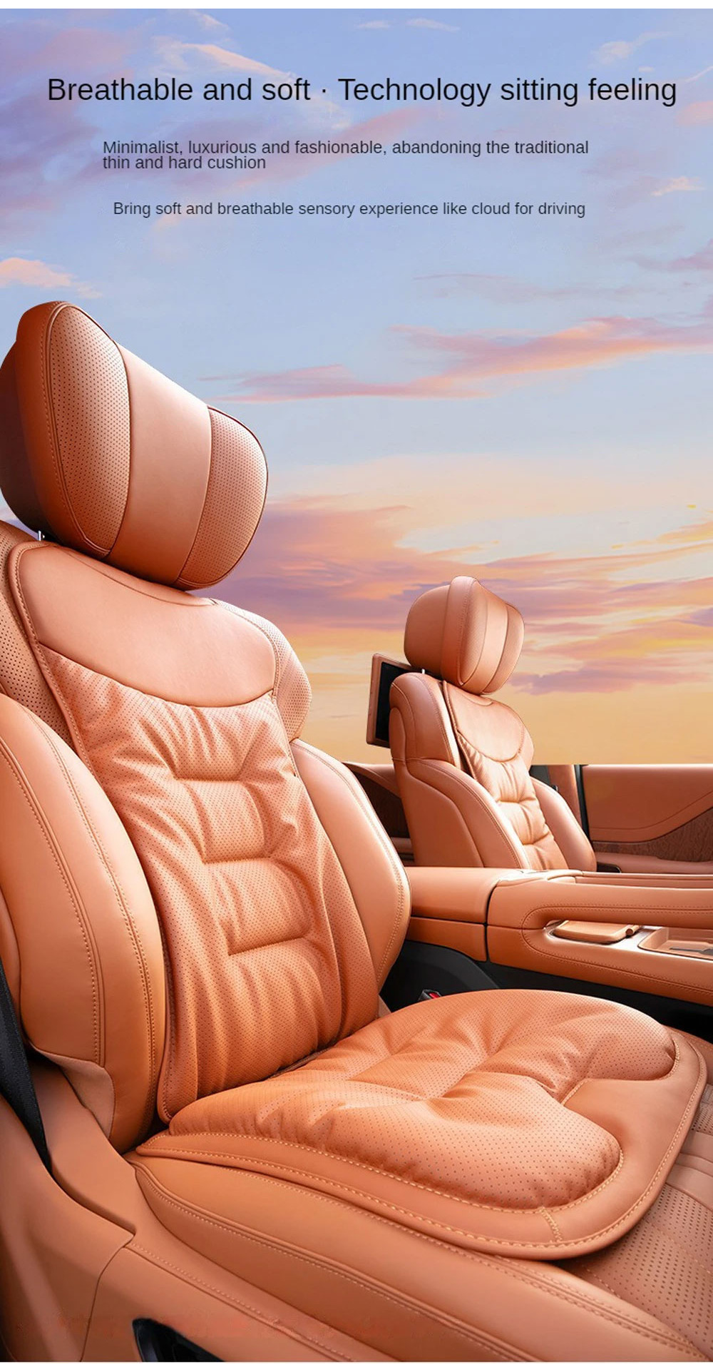 ใหม่เบาะรองนั่งรถยนต์สําหรับ Baojun E100 E200 E300 310W 610 630 RC-5 RC-6 510 RS-3 530 560 RS-5 ...