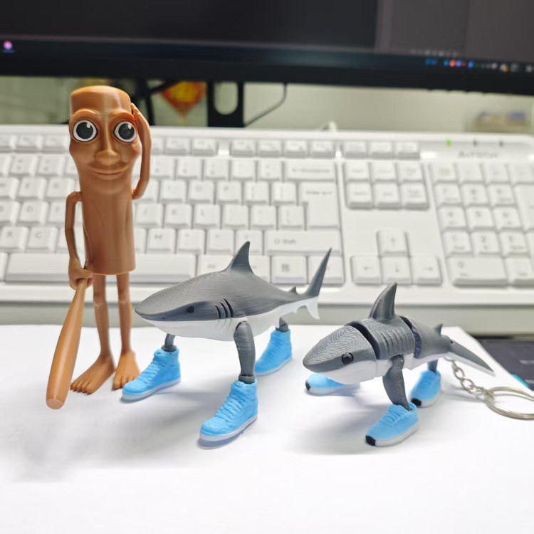 อิตาเลี่ยน Brainrot Tung Tung Sahur Action Figure Boneca Ambalab ...