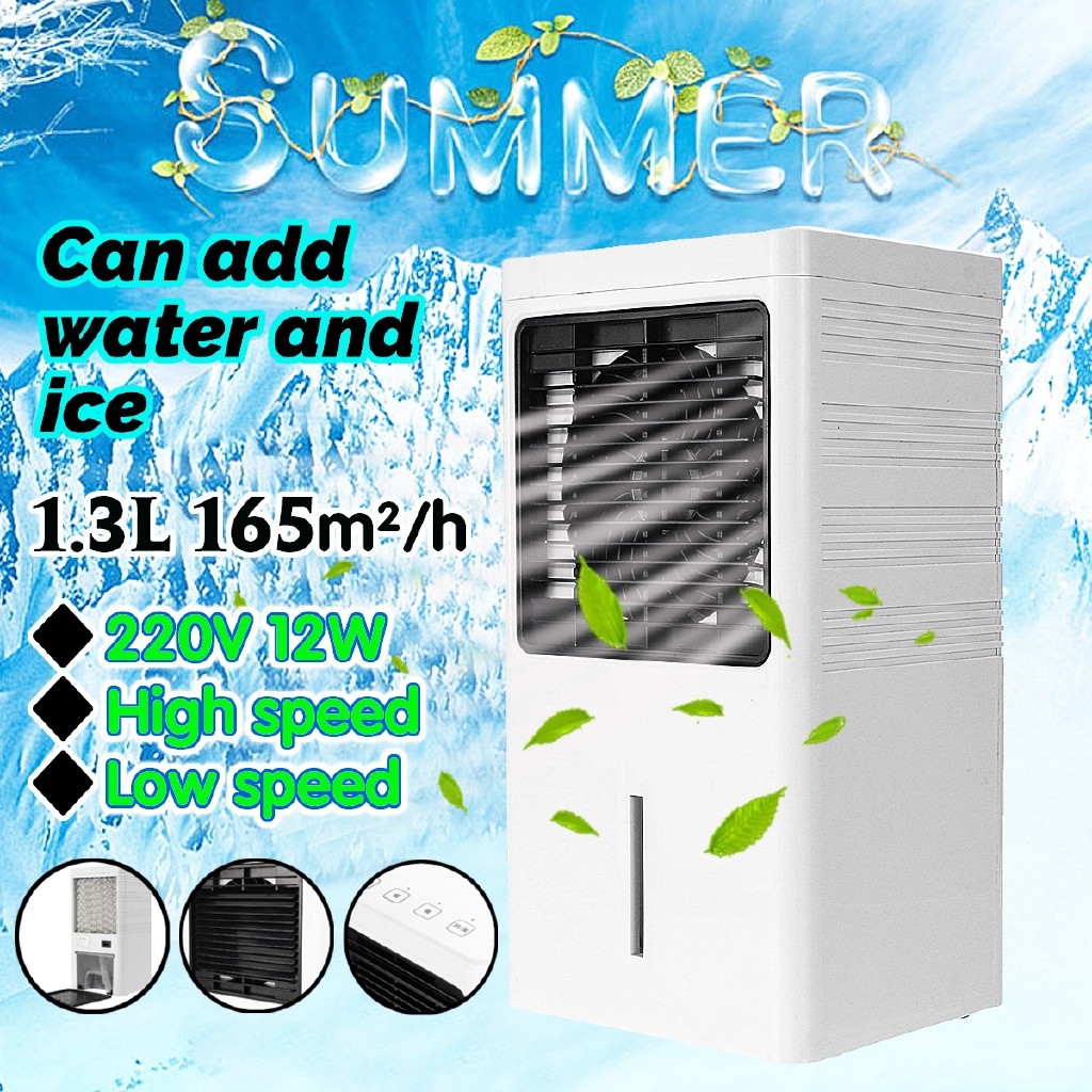 ในสต็อก MINI Air Conditioner Cooler Humidifier Purifier Fan Portable ...