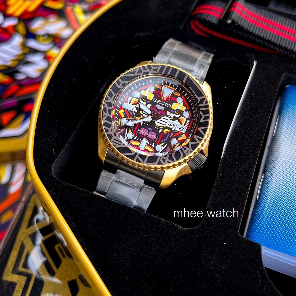 Seiko Limited 5Sports X Rukkit The Tiger Limited 2022เรือนในโลก ...
