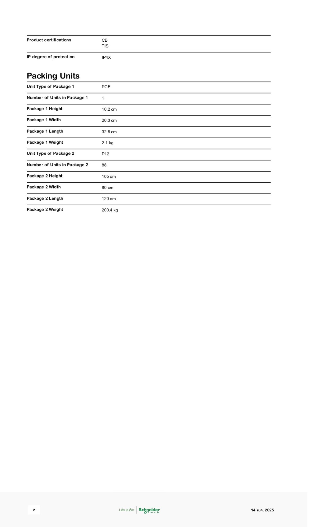 Schneider Electric ตู้คอนชูมเมอร์ยูนิต รุ่น Easy9 Plug-On ขนาด 10 ช่อง รหัส EZ9EPL110 | PlugOn ...