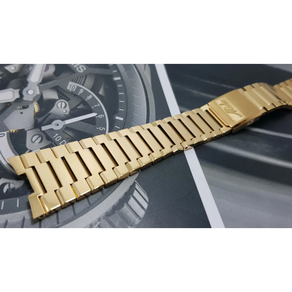 สายนาฬิกา สาย MIDO COMMANDER 8479 8269 8679 9479 สีทอง ตี SS ใหม่เก่า ...