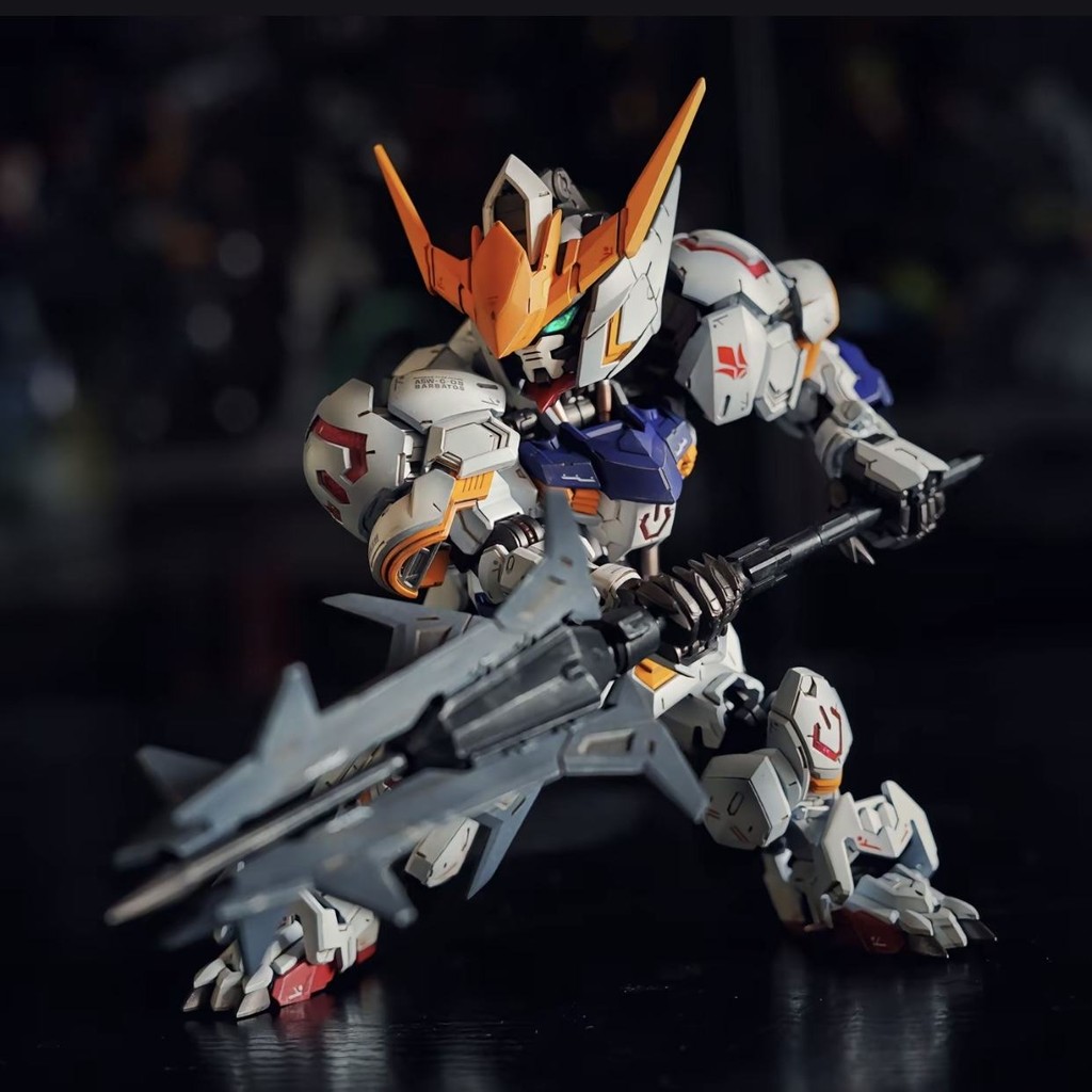 Gaogao MGSD Barbatos กันดั้มในประเทศประกอบโมเดลกันดั้มฟรีพร้อมน้ำและขายึดฟรี | Shopee Thailand