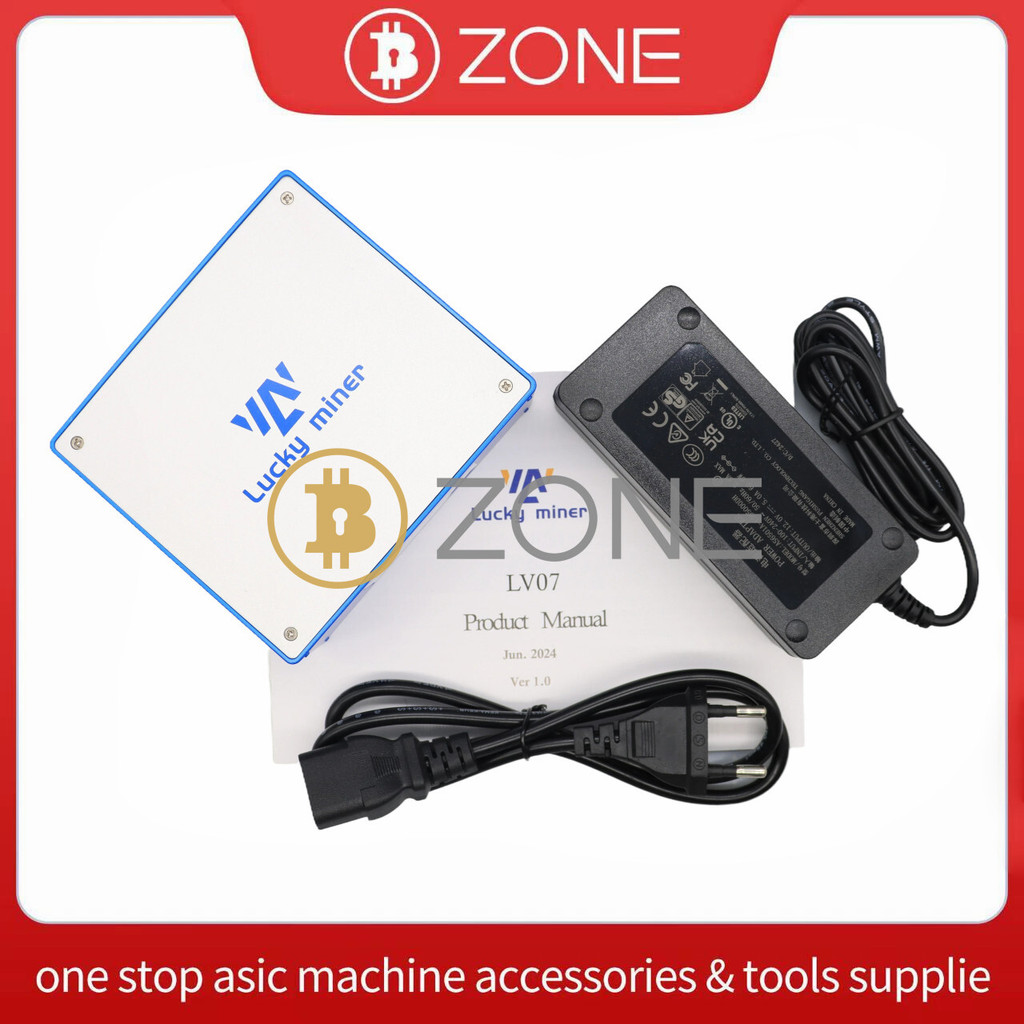 Lucky 07 Mining hine 1th/s Crypot Solo Miner, SHA256, BTC, BCH, BSV, DGB, WIFI, Bitcoin Asic ...
