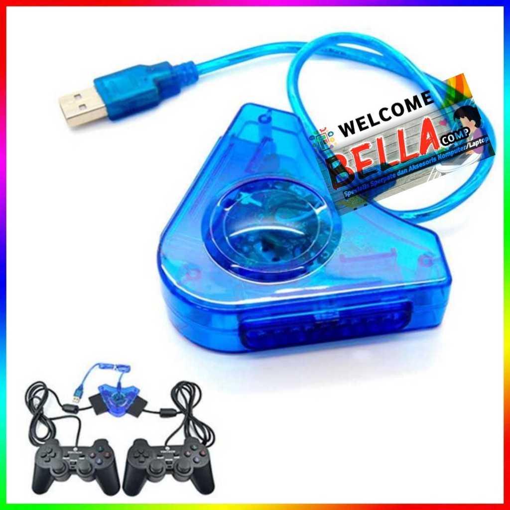 ในสต็อก CONVERTER STICK JOYSTICK GAMEPAD GAMEPAD STICK PS2 CONVERTER PS2 TO USB/ PS2 STICK การ ...