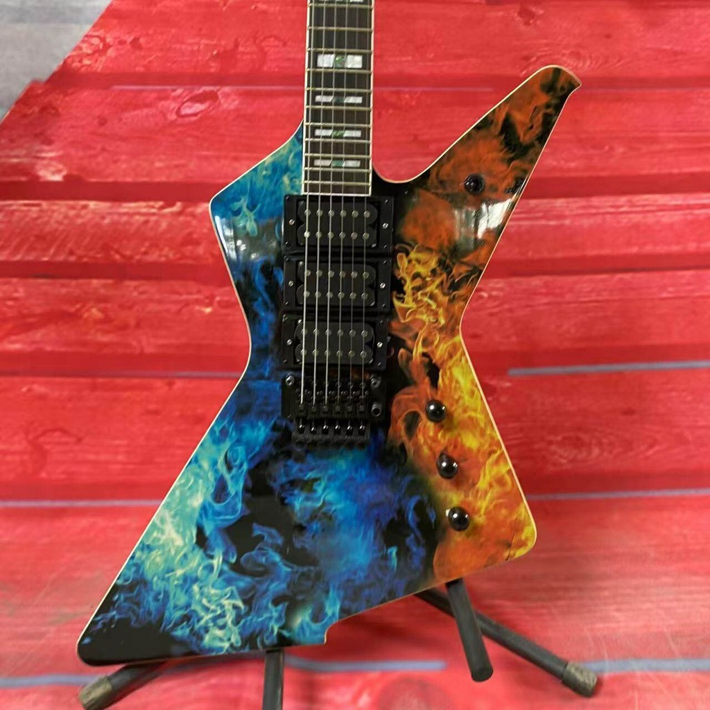 Ibanez Explorer Flame & Ice กีตาร์ไฟฟ้ากีตาร์มืออาชีพ | Shopee Thailand