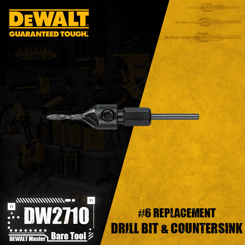 Dewalt DW2710/DW2711/DW2712 #6#8#10 เปลี่ยนเจาะ Bit Countersink Power ...