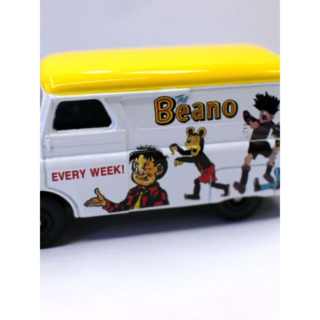 การค้าต่างประเทศโลหะผสมจําลองของเล่นรถ Beano การ์ตูนอังกฤษโฆษณา Bedfore ...