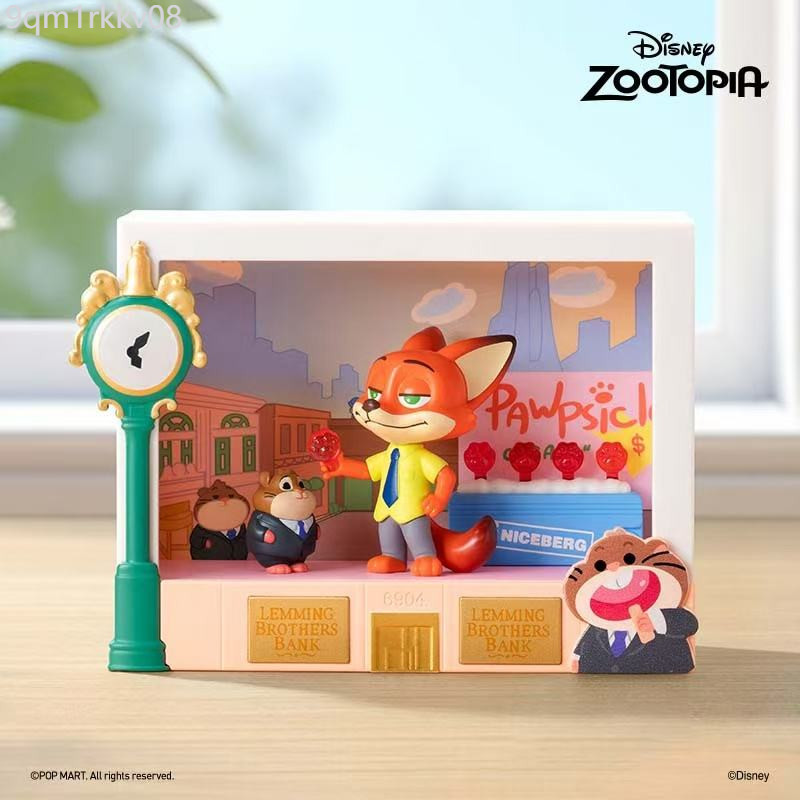 POPMART Bubble Mart Disney Zootopia Highlight Moment Series กล่องตาบอด ...