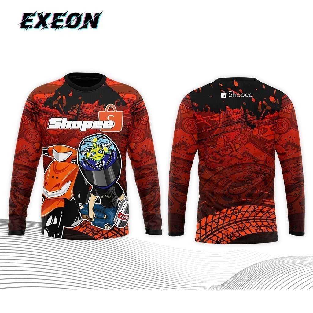 Shopee rider แขนยาว Shopee ขี่มอเตอร์ไซค์ไรเดอร์ แขนยาว แขนยาว แขนยาว ...