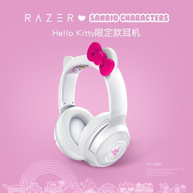 Razer Sanrio Hello Kitty Limited Edition ชุดหูฟัง RGB | Shopee Thailand
