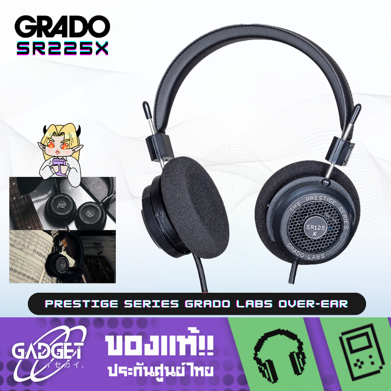หูฟัง Headphone แบรนด์ GRADO Sr225x Prestige Series Grado Labs Over-Ear ...