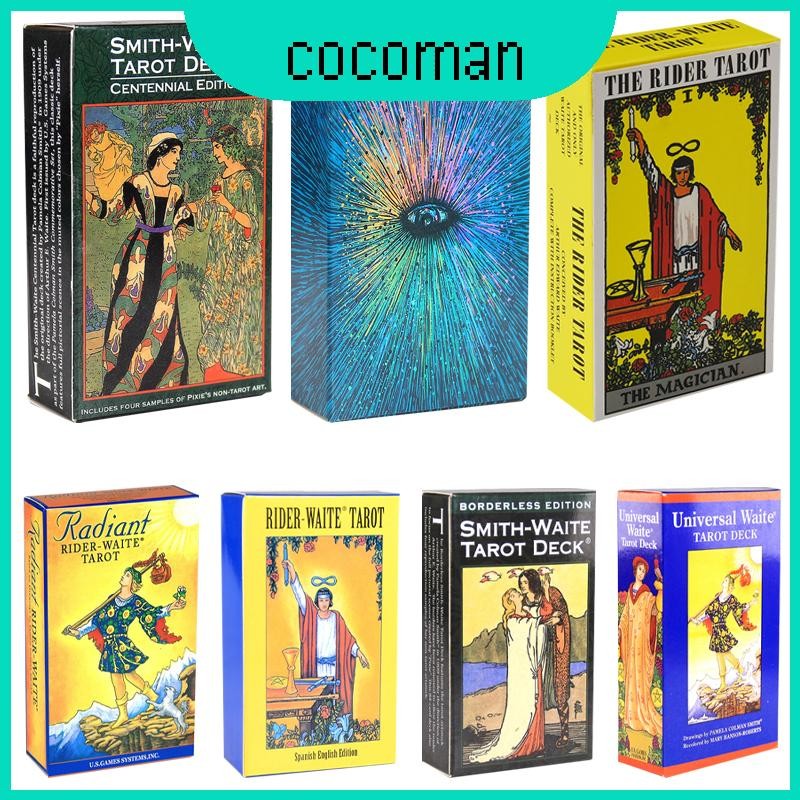 Waite ประณีต Rider Smith Tarot Deck Featuring Vibrant Prisma Artwork ...