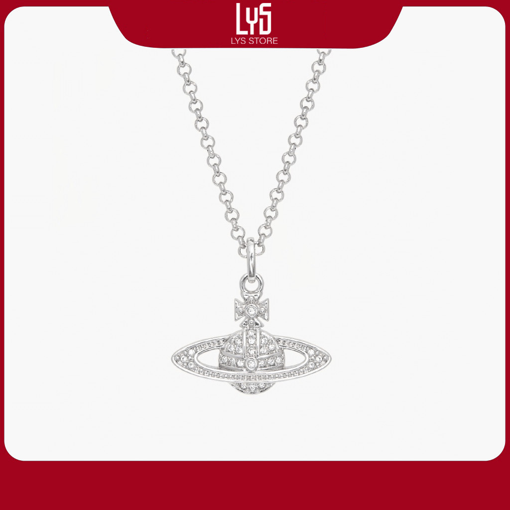 Mini Lys ของแท้ผู้ชายและผู้หญิง Lys สร้อยคอ Basic Relief Pendant สร้อย