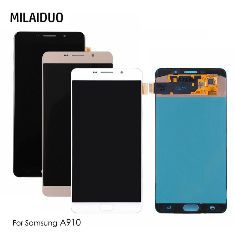 ในสต็อก 5.5" Oled TFT จอแสดงผล LCD สําหรับ Samsung Galaxy A9 Pro 2016 ...
