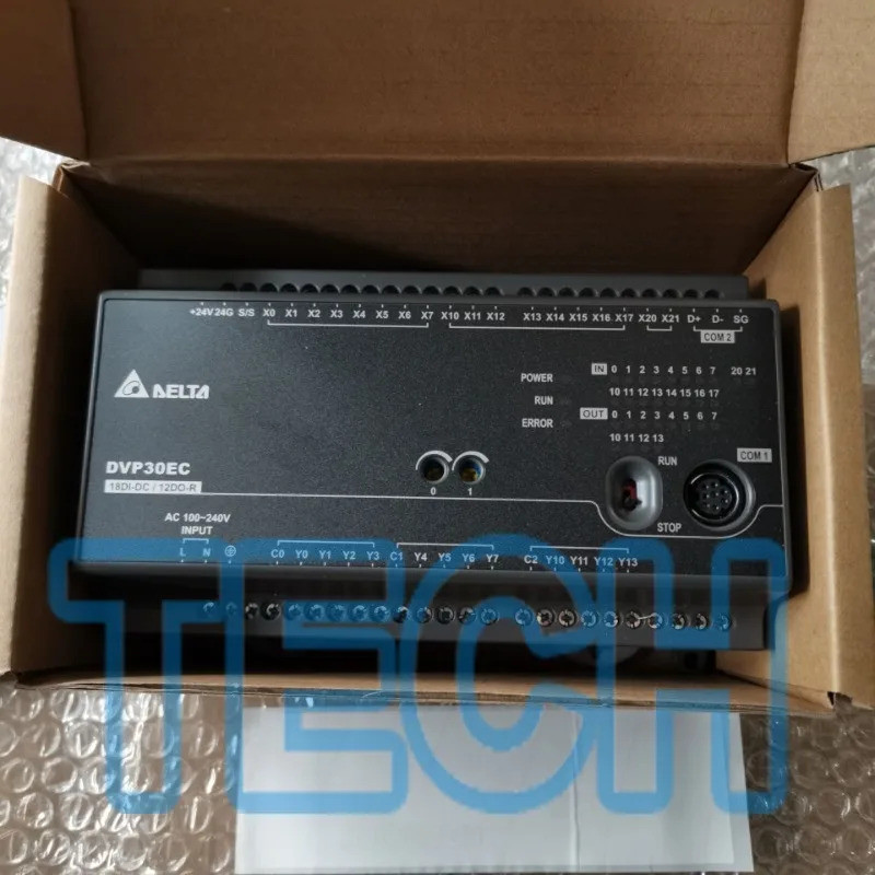 Original Delta DVP-EC3 Series PLC DVP40EC00R3 DVP40EC00T3 DVP48EC00R3 ...